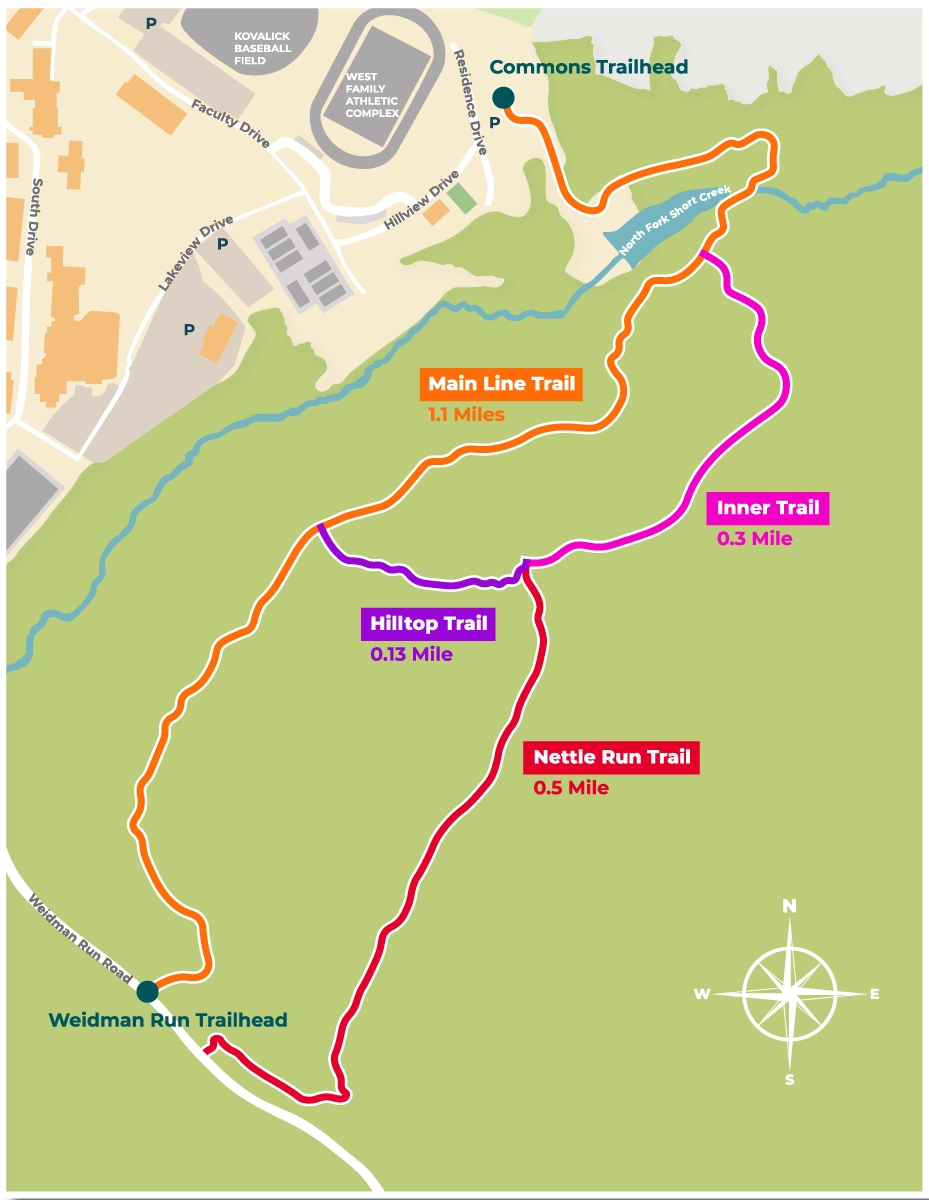 Campus Woods Trails - West Liberty University: An Affordable Public ...